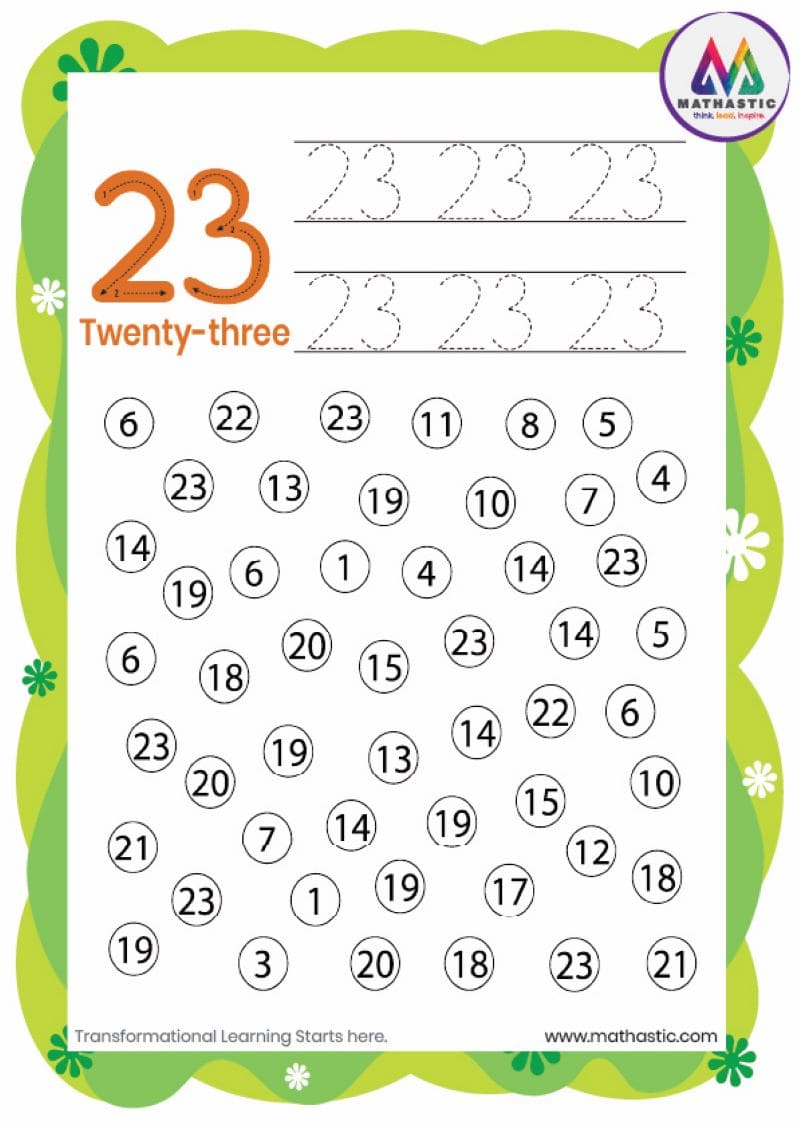 Number 23 - Mathastic