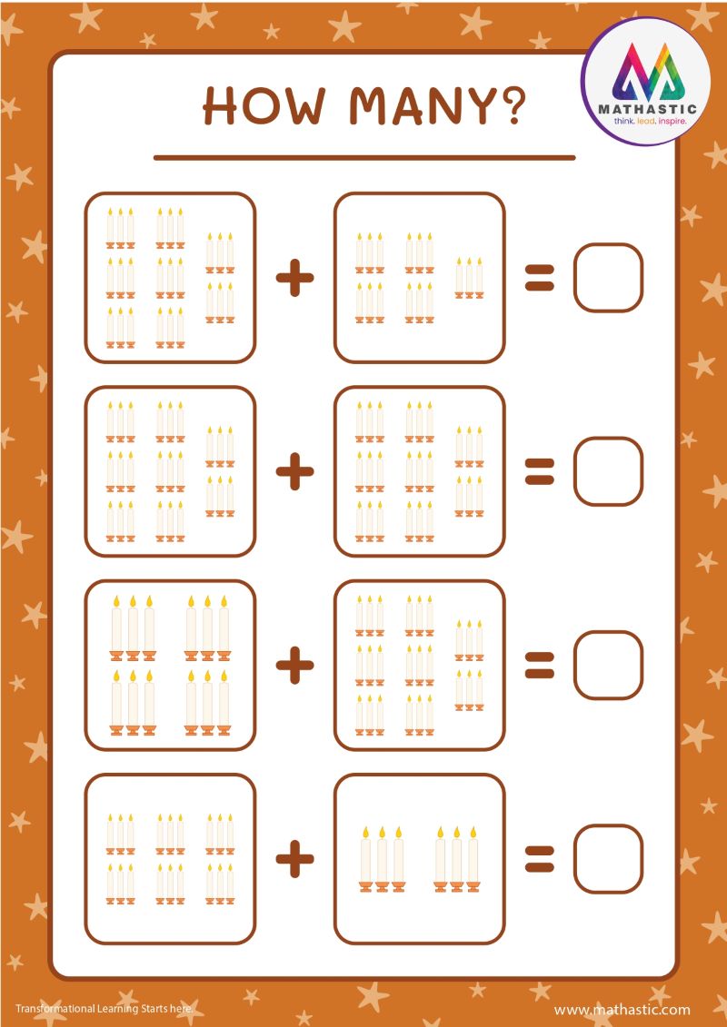Addition Sheet 3 Mathastic