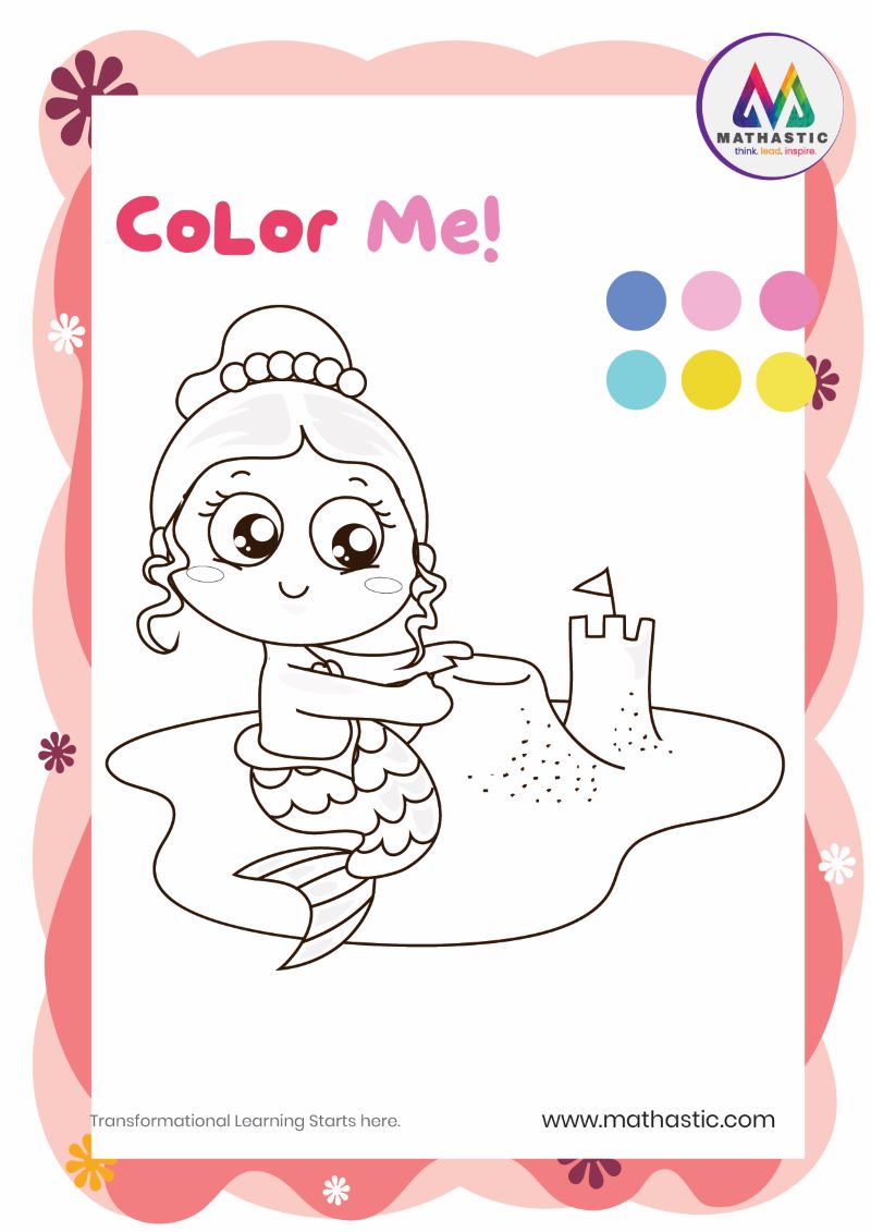 Colour Sheet 16 Mathastic