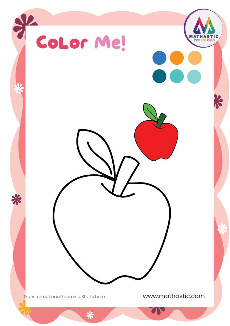 Colour Sheet 13 Mathastic