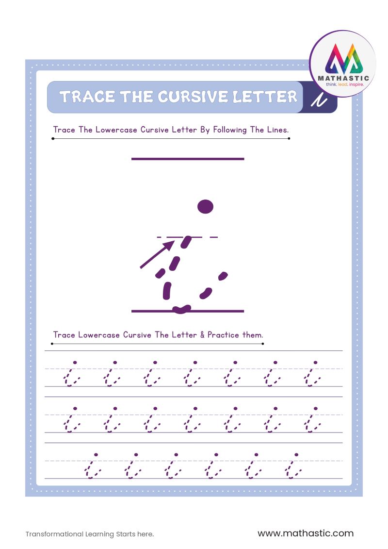 Cursive I - Mathastic